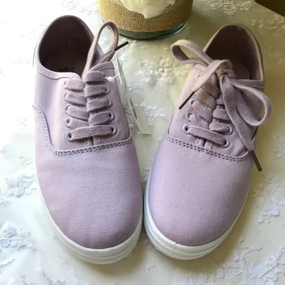 wild fable | Shoes | Last Pair Wild Fable Lavender Cotton Canvas Sz 5 ...